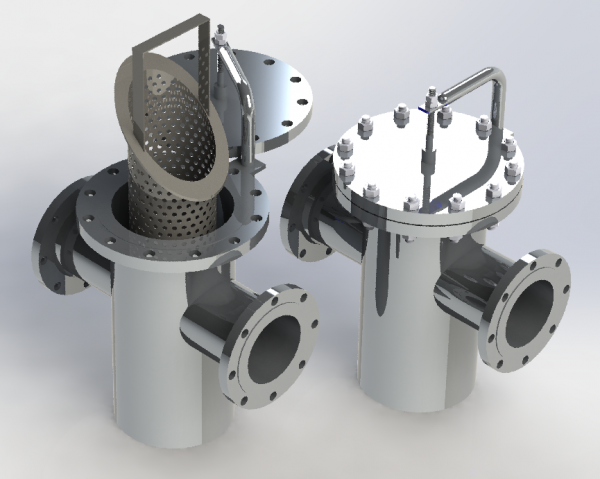 Simplex Bucket Strainer [ 単バケットストレーナー ] - K-Flow Engineering CO., LTD